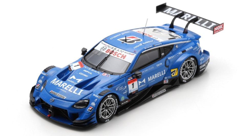 MARELLI IMPUL Z N.1 SUPER GT500 2023 K.HIRAMINE-B.BAGUETTE 1:43 – NyeModelbiler.dk