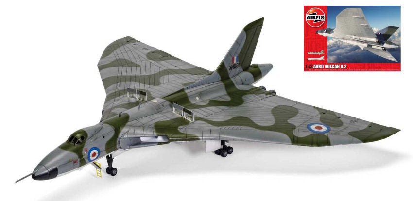 AVRO VULCAN B2 KIT 1:72 – NyeModelbiler.dk