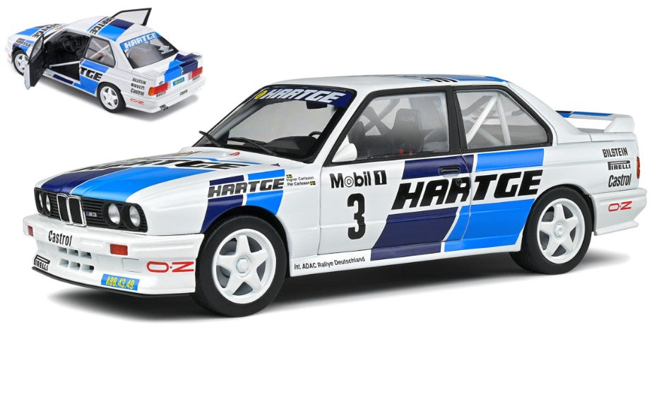 BMW 3-SERIES (E30) Gr.A N 3 RALLY DEUTCHLAND 1990 WHITE 2 TONE BLUE 1 ...