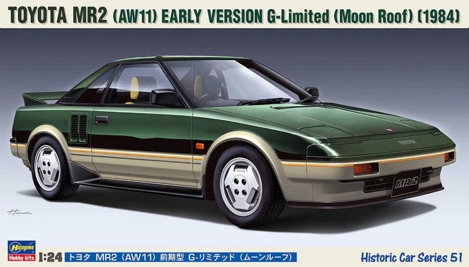TOYOTA MR2 EARLY VERSION KIT 1:24 – NyeModelbiler.dk