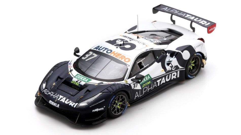 FERRARI 488 GT3 EVO N.37 RED BULL ALPHA TAURI DTM 2022 N.CASSIDY 1:43 ...