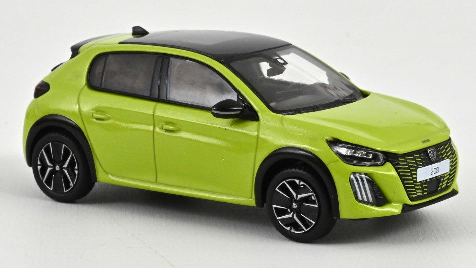 PEUGEOT 208 GT 2024 AGUEDA YELLOW 1:43 – NyeModelbiler.dk