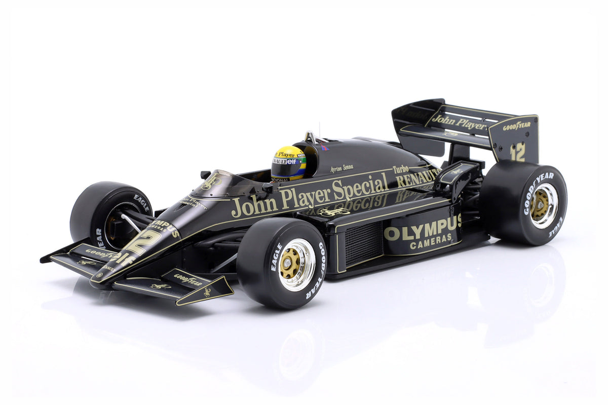 LOTUS F1 97T RENAULT TURBO TEAM LOTUS JPS N 12 MONACO GP 1985 AYRTON S ...