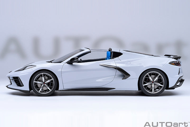 CHEVROLET CORVETTE C8 Z51 STINGRAY SPIDER 2020 CERAMIC MATRIX GREY MET ...