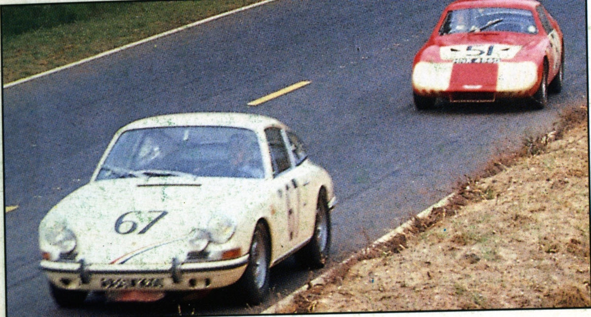 PORSCHE 911S 1991cc TEAM PIERRE BOUTIN N 67 24h LE MANS 1967 PIERRE BO ...
