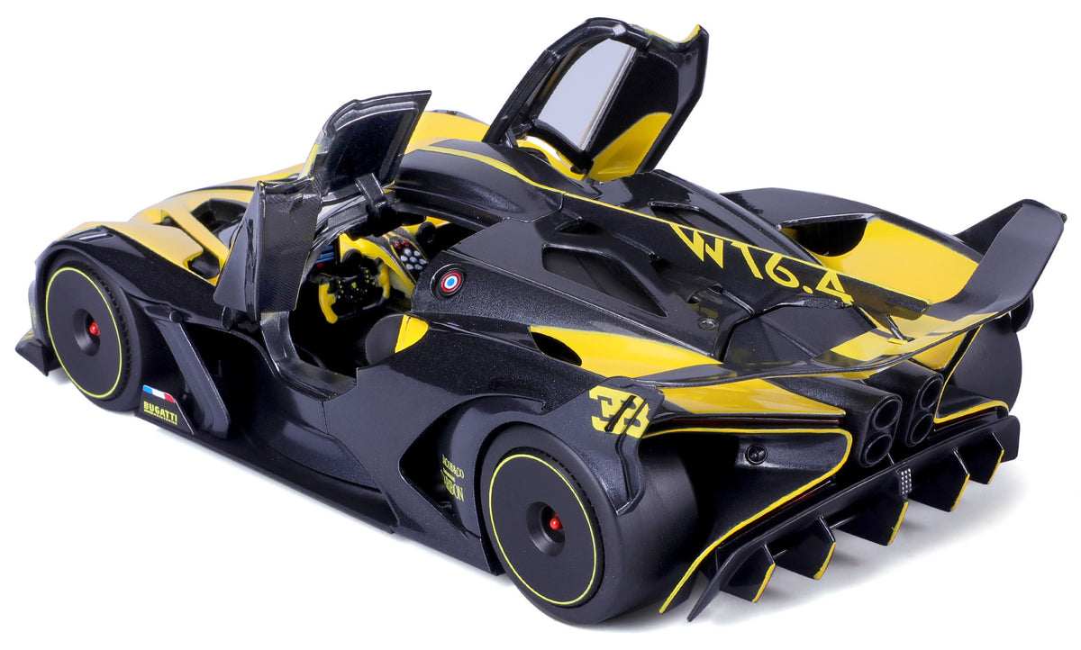BUGATTI BOLIDE YELLOW 1:18 – NyeModelbiler.dk