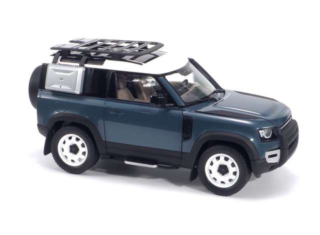2020 Land Rover Defender 90 With Roof Pack, tasman blue 1:18 ...